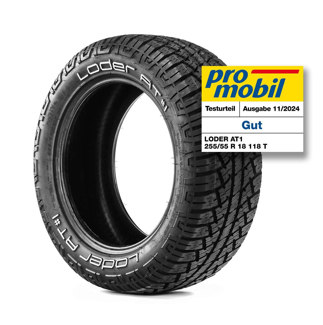 LODER AT#1 255/55 R18 | LoderTire | Marken | delta4x4