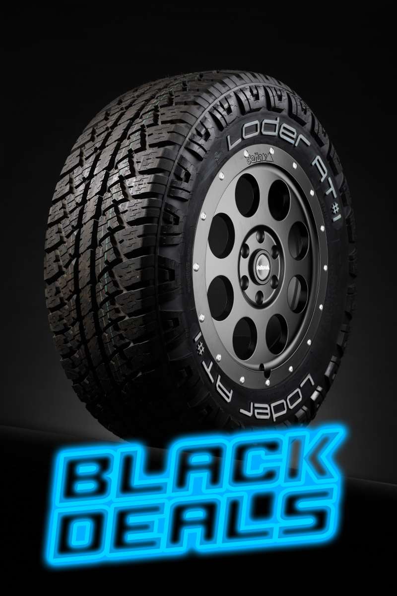 BlackFriday Toyota Landcruiser J25 Klassik_B Radsatz mit Loder AT#1 ...